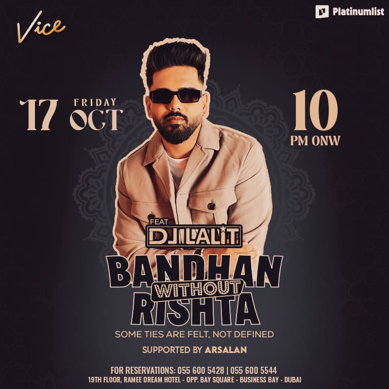 Bandhan Without Rishta - The Big Fat Wedding at Vice in Dubai Desi ...